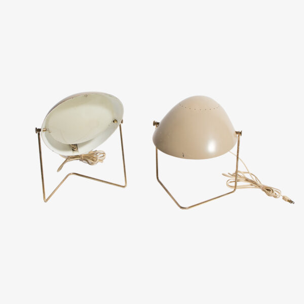 Lightolier “Cricket” lamps in original condition. Signature stamped ...