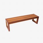 Solid, reclaimed wood bench with dovetail joinery – reGeneration