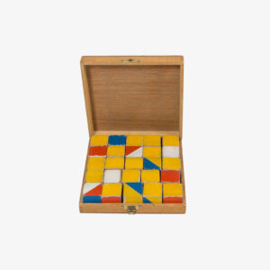 Vintage wooden block game in original box – reGeneration